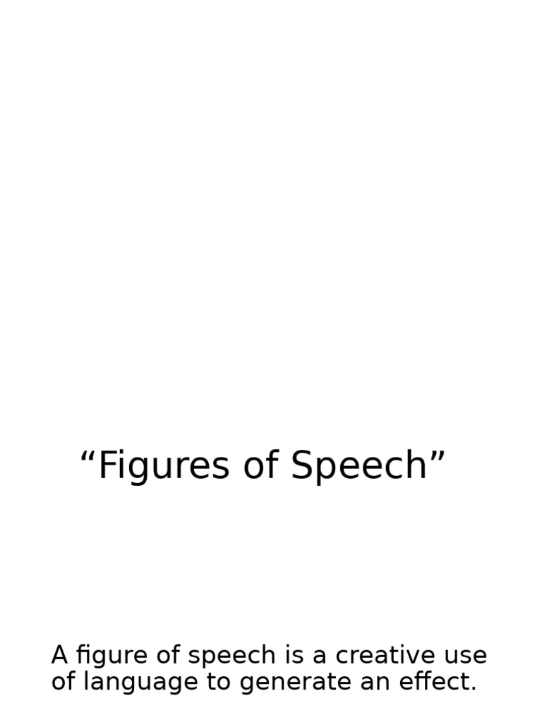 Understanding Figures of Speech | PDF | Metaphor | Rhetorical Techniques