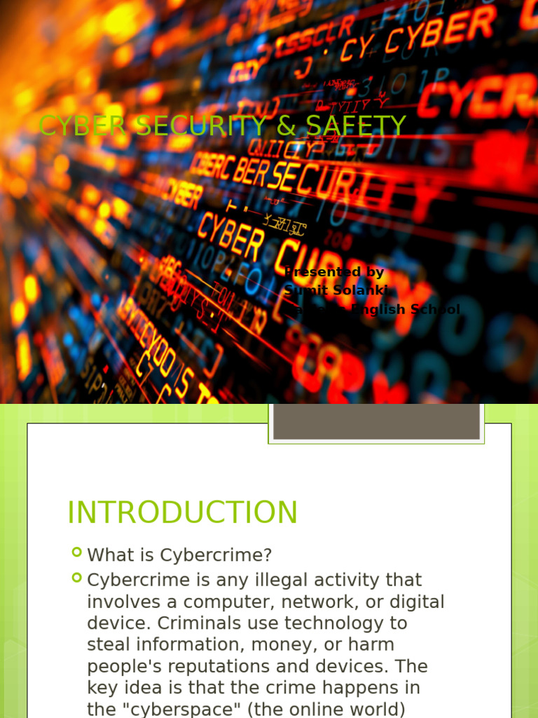 Understanding Cybercrime and Safety | PDF | Security | Computer Security