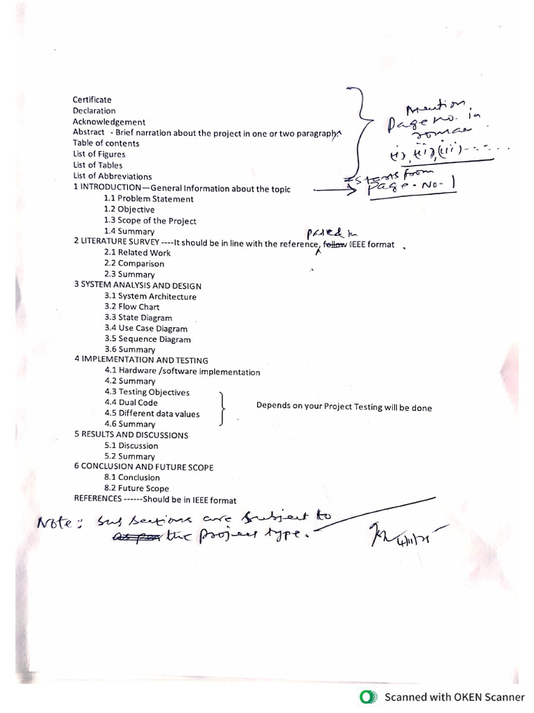 Project Report Format | PDF