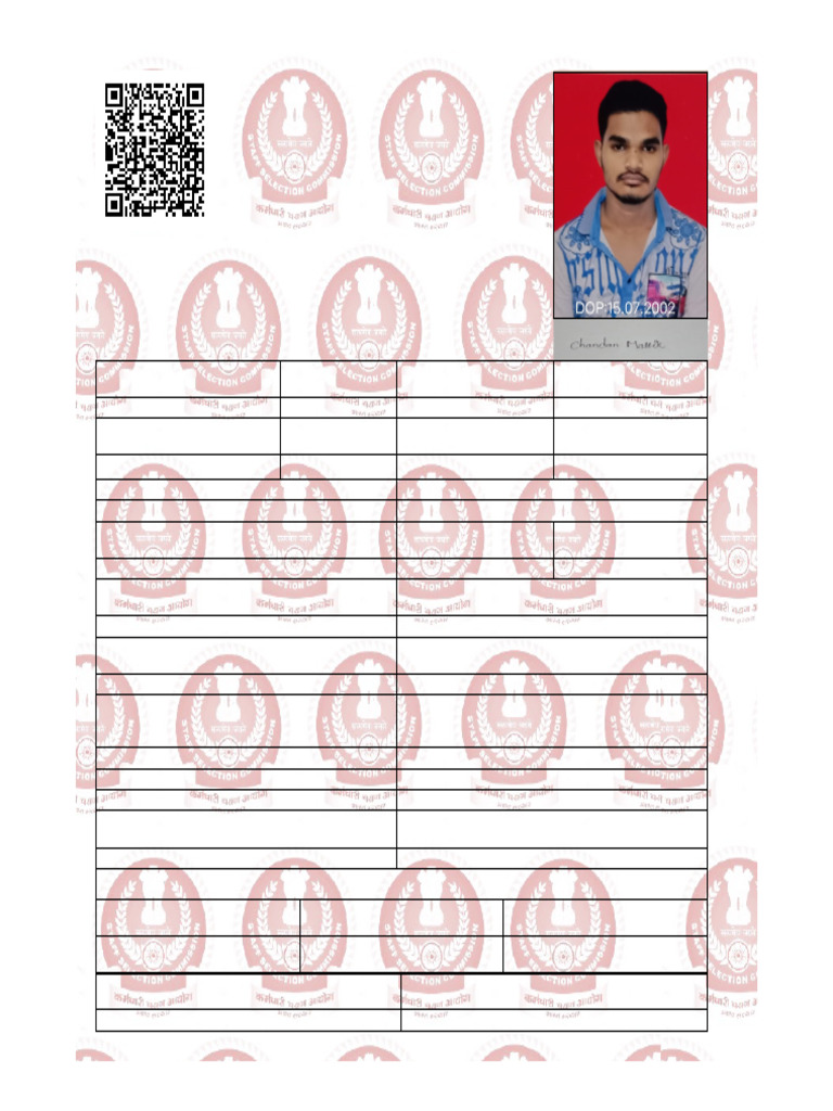 Application Form Draft Print For All | PDF