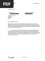 AIP Work Permit Application Form IMM 0156 | PDF