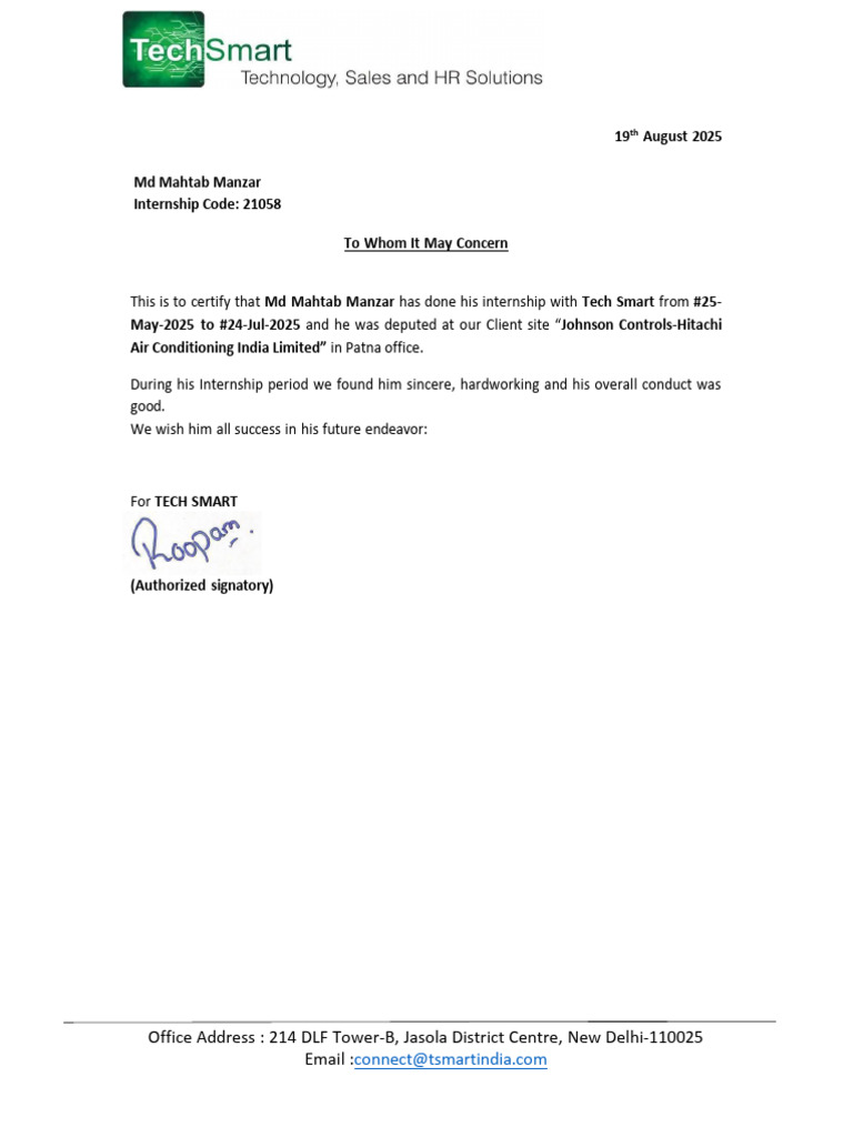 MD Mahtab Manzar | PDF