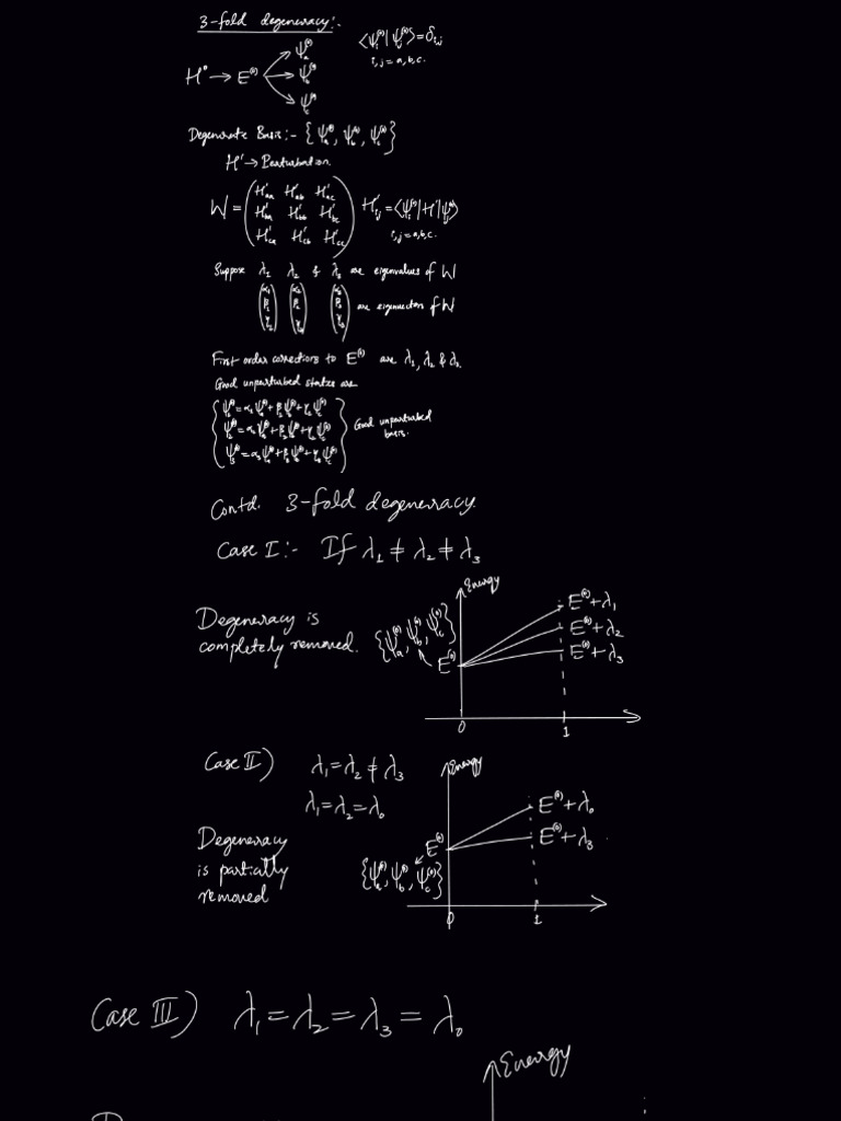 QM5.6 Degenerate Theory and Good State Theorem (2026) | PDF