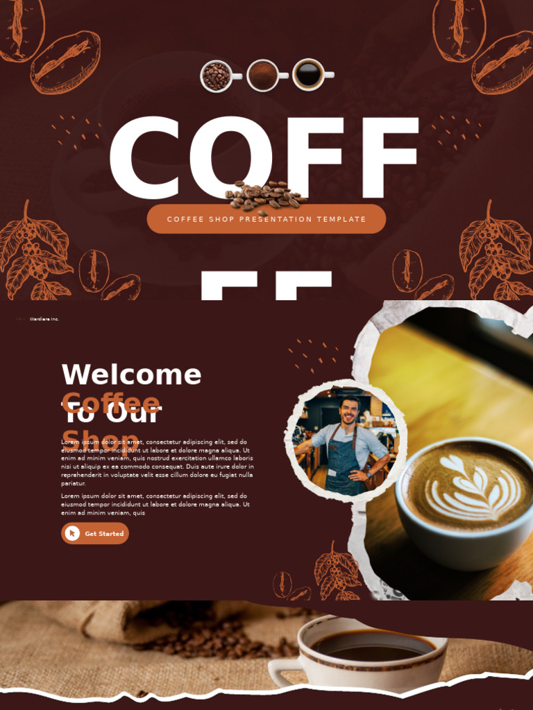Brown Rustic Coffee Presentation | PDF