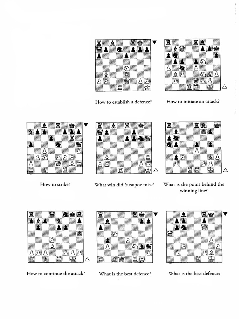 Attack & Defence WorkSheet 1 | PDF