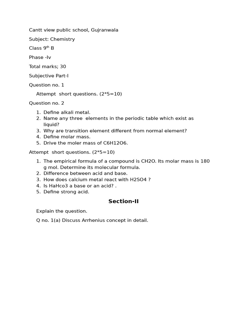 Section II | PDF