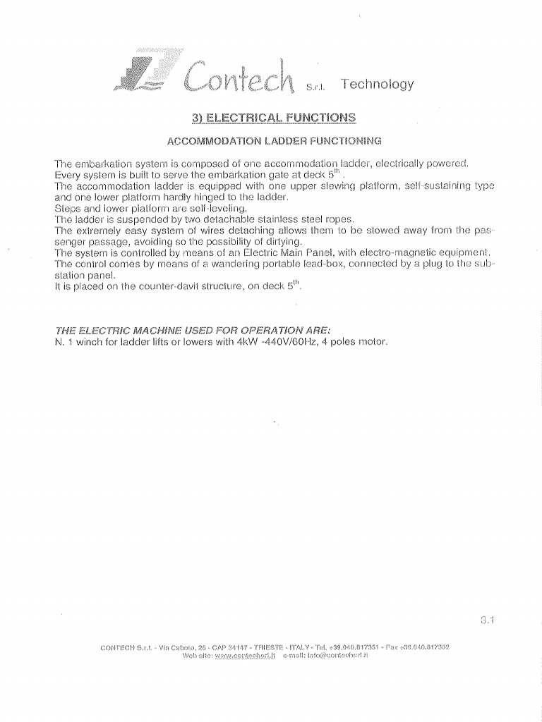 Accommodation Ladder | PDF