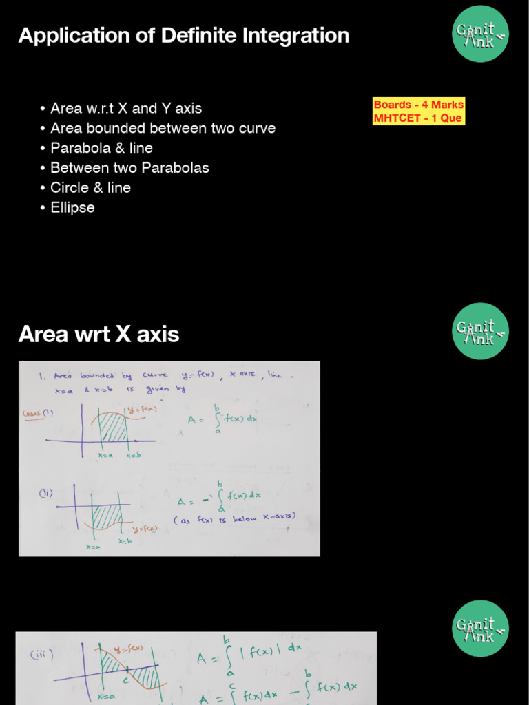 Application of Integration | PDF