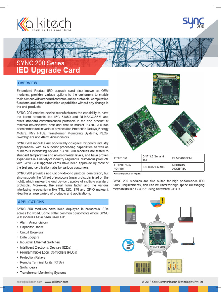 Kalkitech_SYNC 200_Ver-5.03.032017-US_PRINT-with 4mm bleed | PDF ...