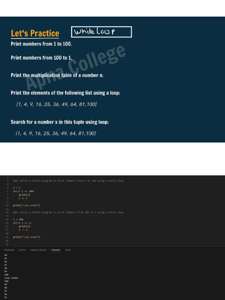 Practice Set - 5 python | PDF