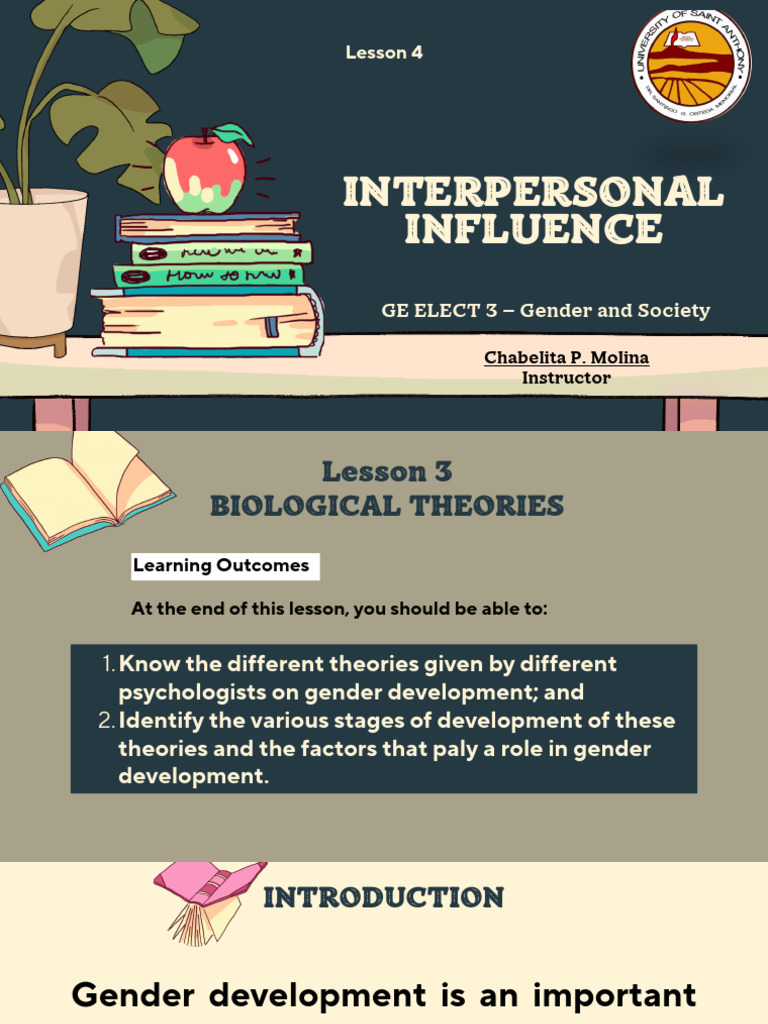 Gender Development Theories Explained | PDF | Psychodynamics ...