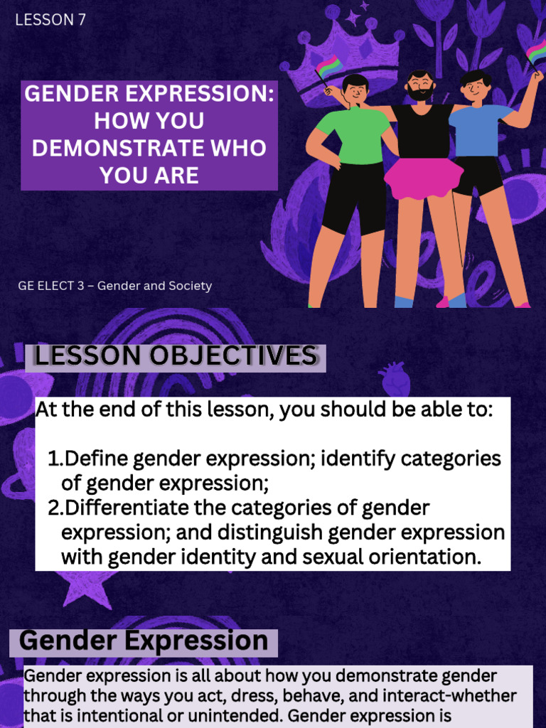 Understanding Gender Expression Basics | PDF | Gender Studies | Gender