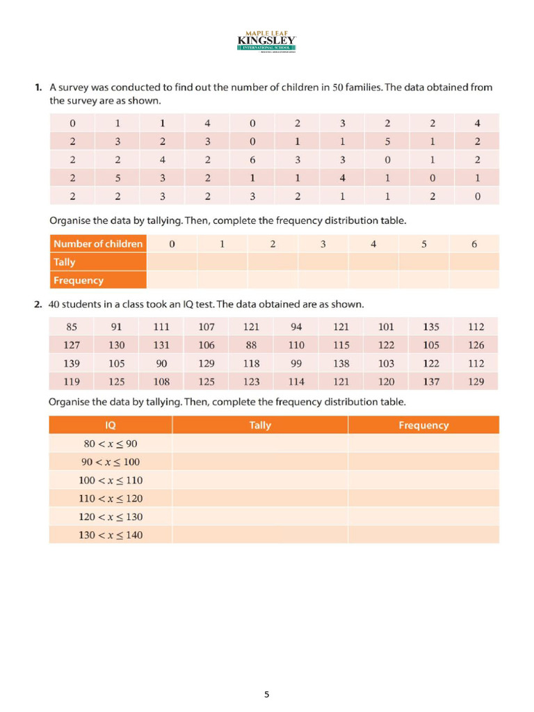 Cambridge IGCSE Math Exercises Overview | PDF