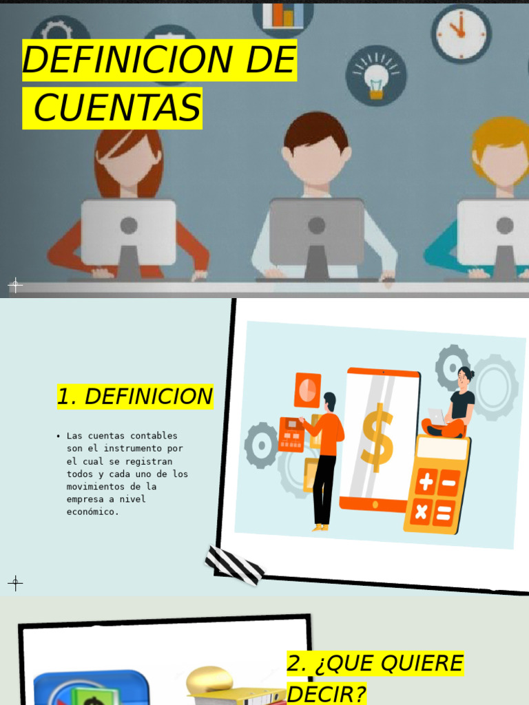 Definicion de Cuentas | PDF | Contabilidad | Business