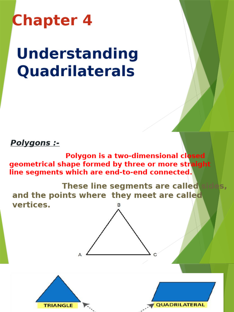 Understanding Quadrilateral | PDF | Polytopes | Elementary Geometry