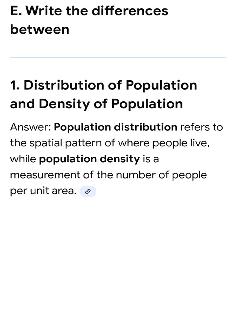 Geography Chapter 2 Population Dynamics | PDF