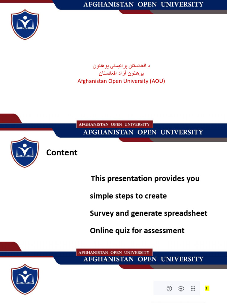 Create Surveys & Quizzes with Google Forms | PDF | Software