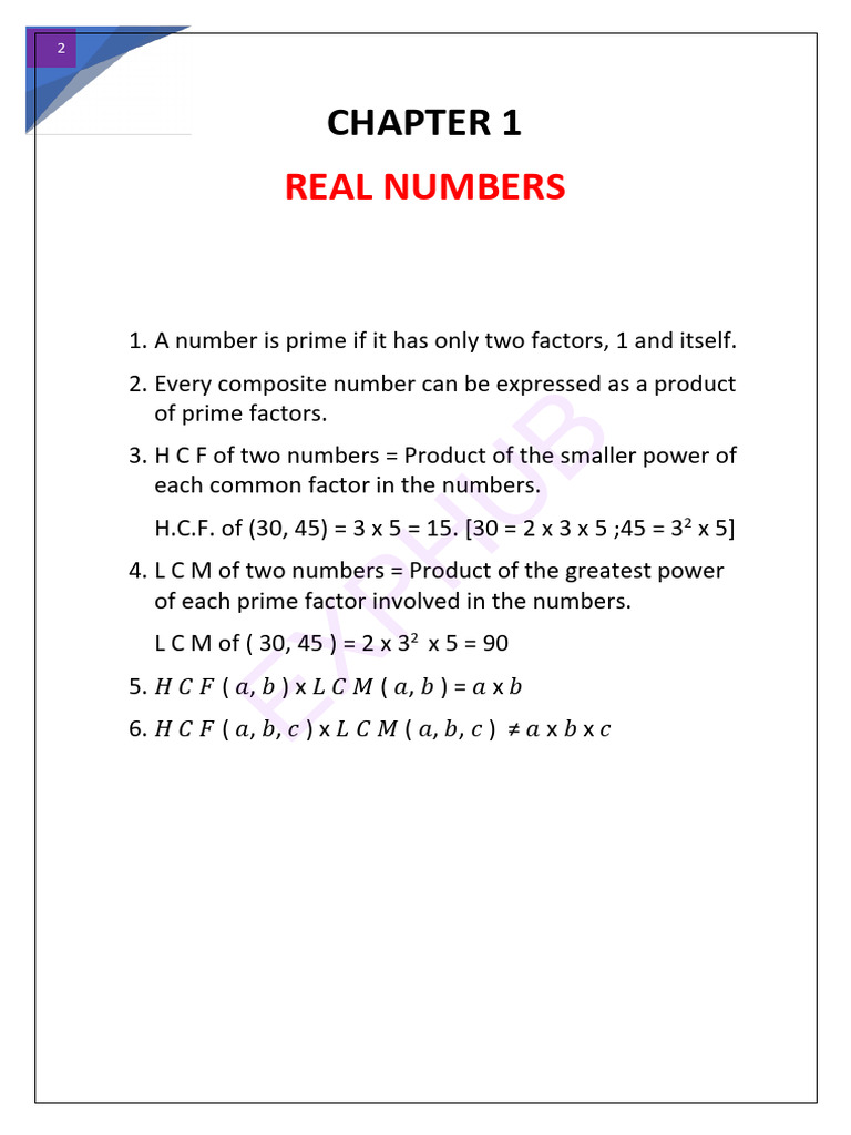 Maths FORMULA SHEET Class 10th (Prashant Kirad) | PDF | Triangle | Circle