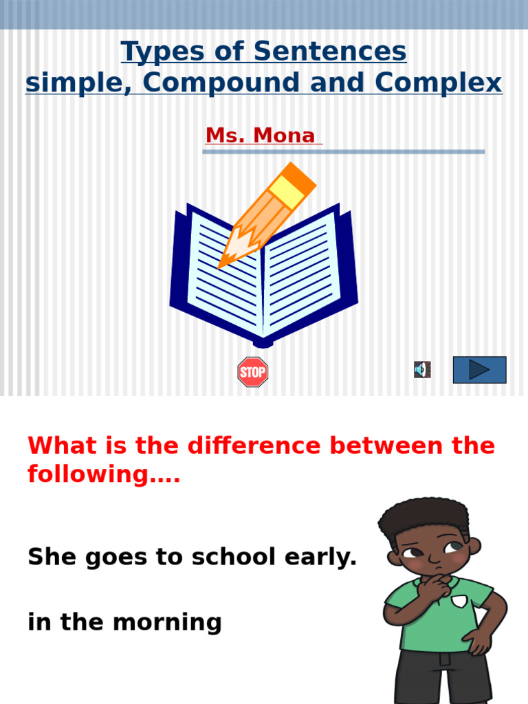 Types of Sentences: Simple, Compound, Complex | PDF | Sentence ...