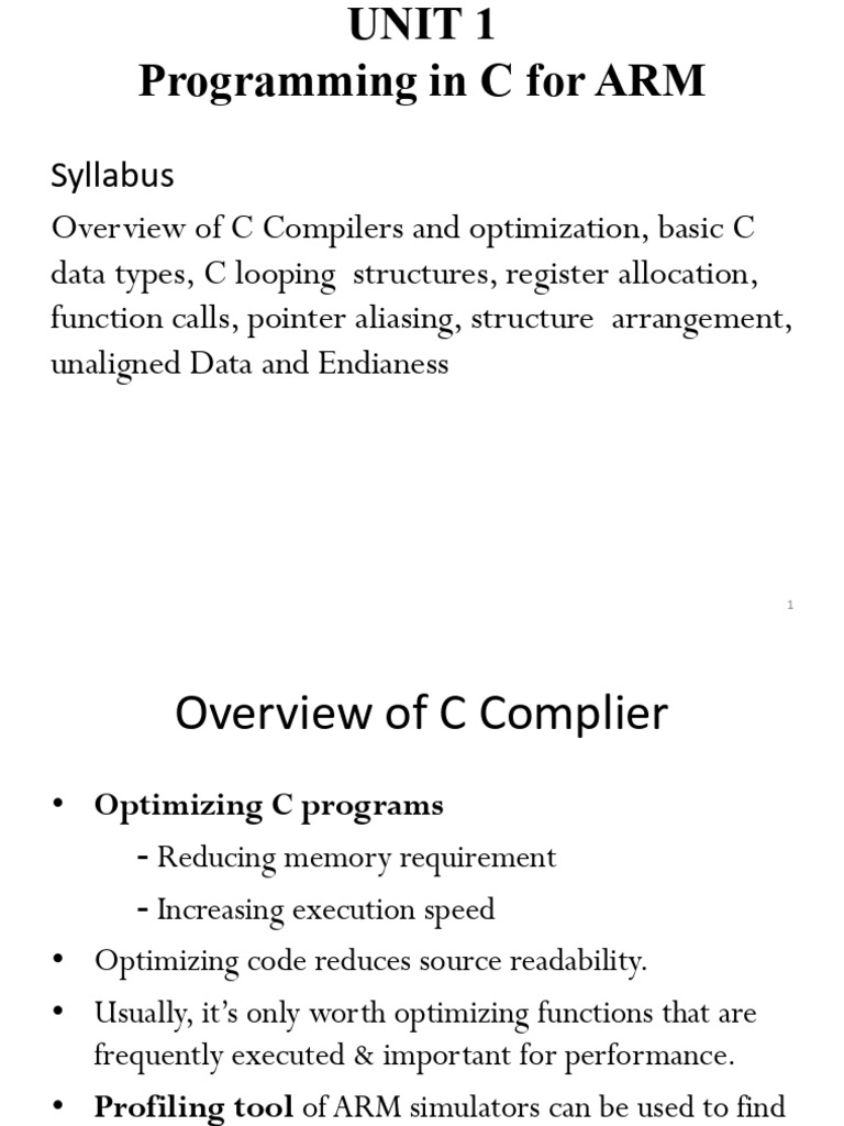 Ch1 Arm PPT New New | PDF | Pointer (Computer Programming) | Computer Data