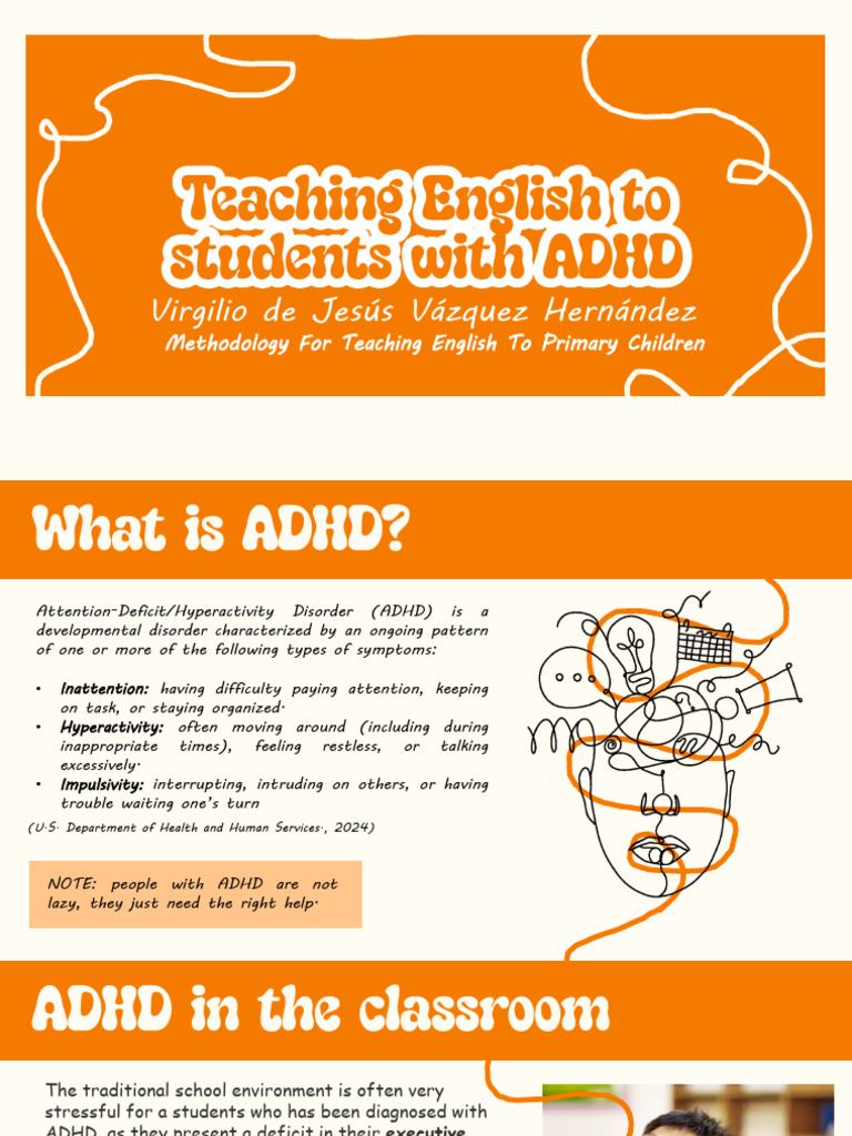 Teaching Languages to Students With Adhd | PDF | Attention Deficit ...
