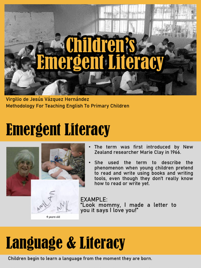 Understanding Children's Emergent Literacy | PDF | Behavior ...