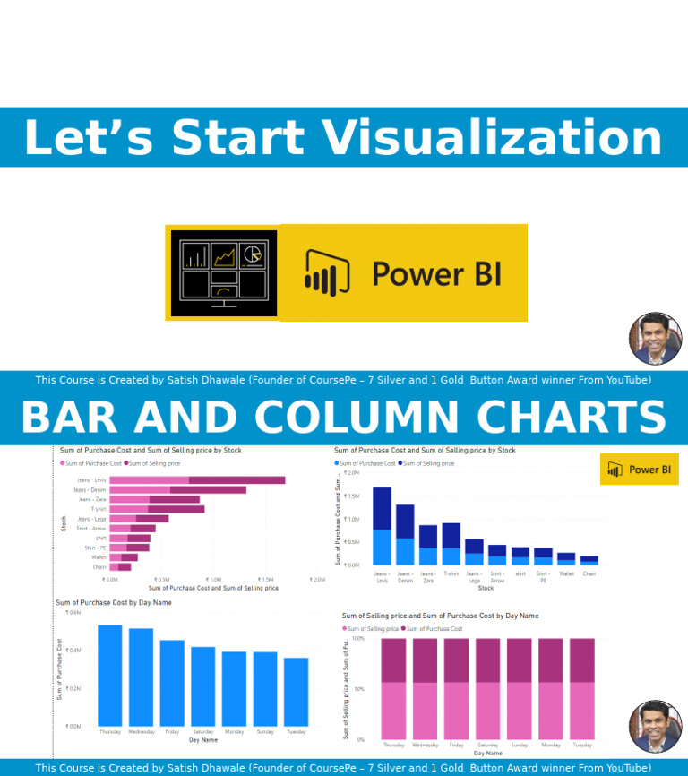 4 - Column and Bar Charts | PDF