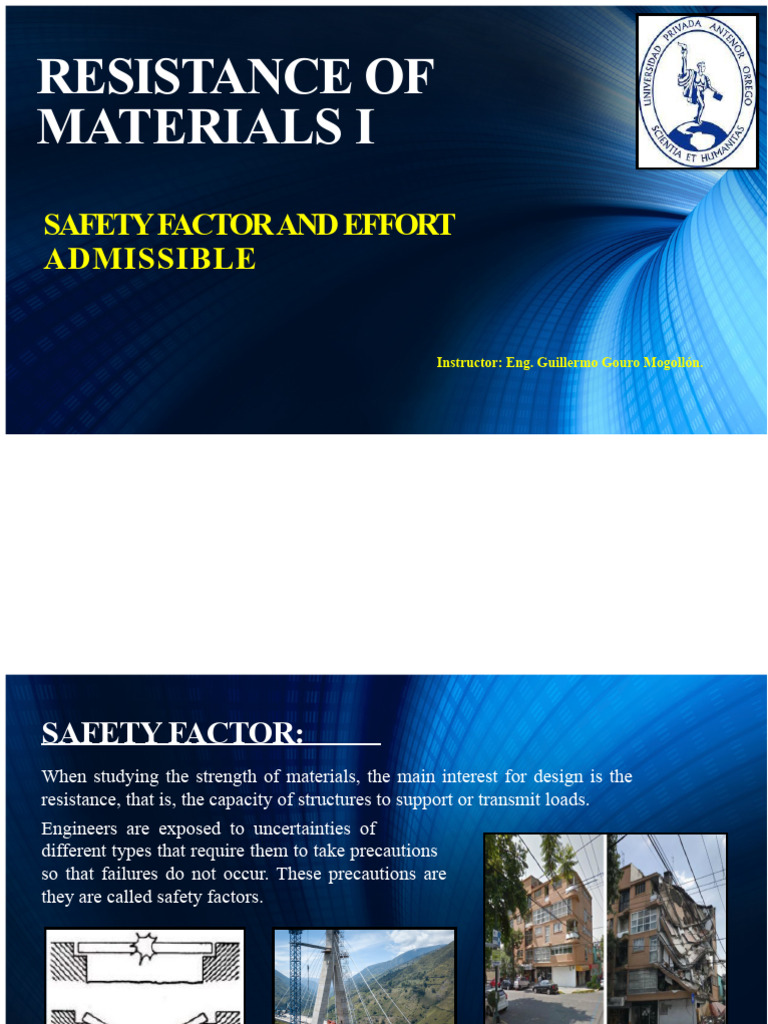 Acceptable Stress and Safety Factor - Theory + 05 Examples | PDF ...