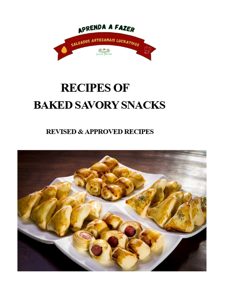 Savory Pastries++Baked Goods | PDF | Baking | Teaspoon
