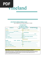 Vineland Adaptive Behavior Scale Guide | PDF | Word | Noun