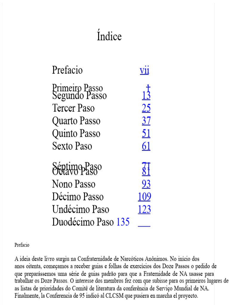 Guia dos Doze Passos para Recuperação | PDF | Tempo | Fé