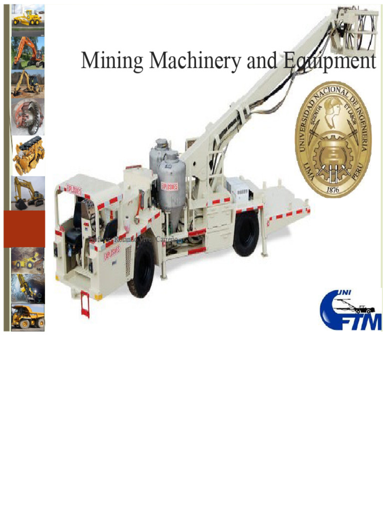 Mining Machinery: ANFO Loader & SCALER | PDF | Brake | Truck