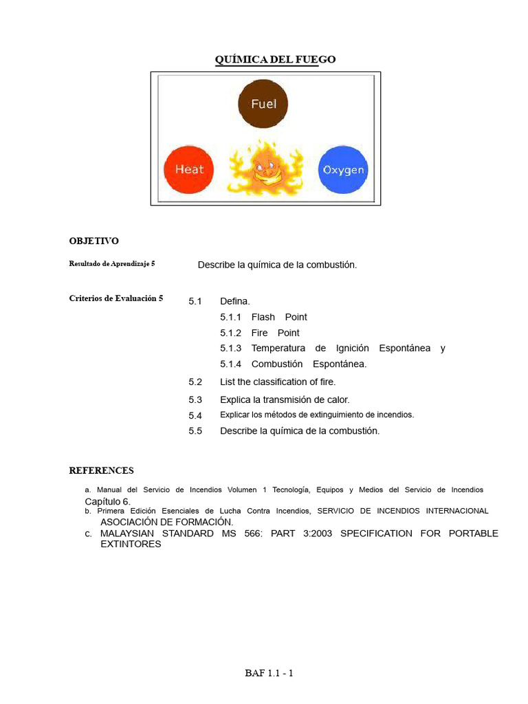 Química Del Fuego | PDF | Combustión | Conduccion termica