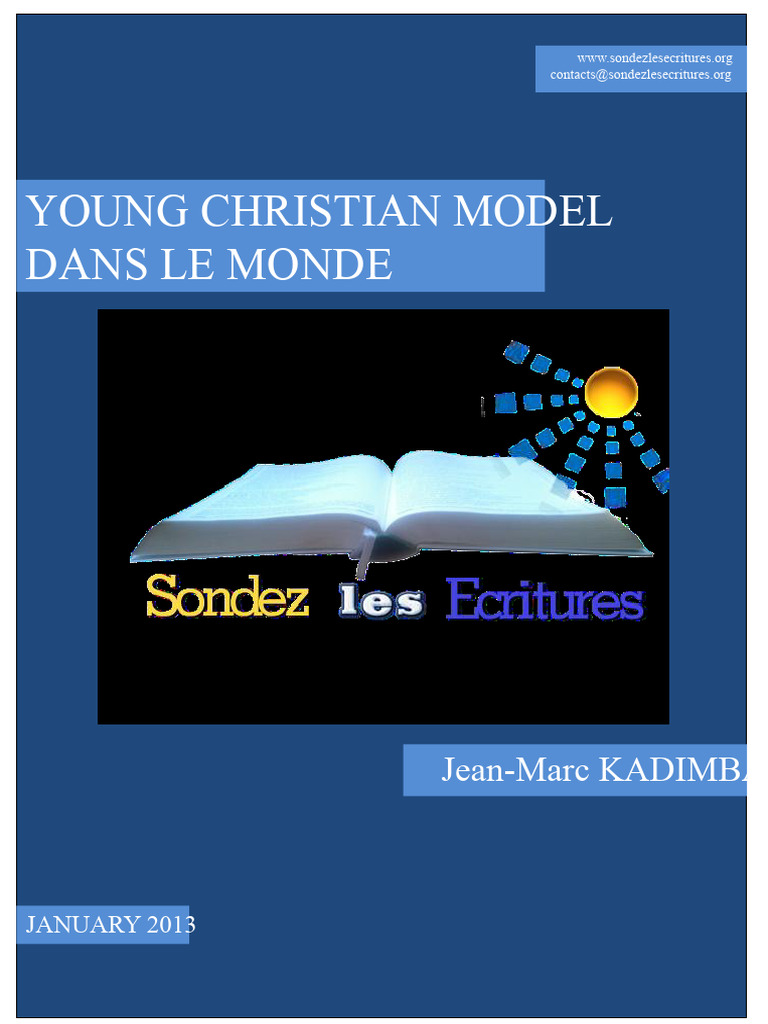 Young Christian Model in The World | PDF | Born Again | Baptism