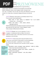 Jak Budować Zdania I Akapity (1) Kompletne | PDF