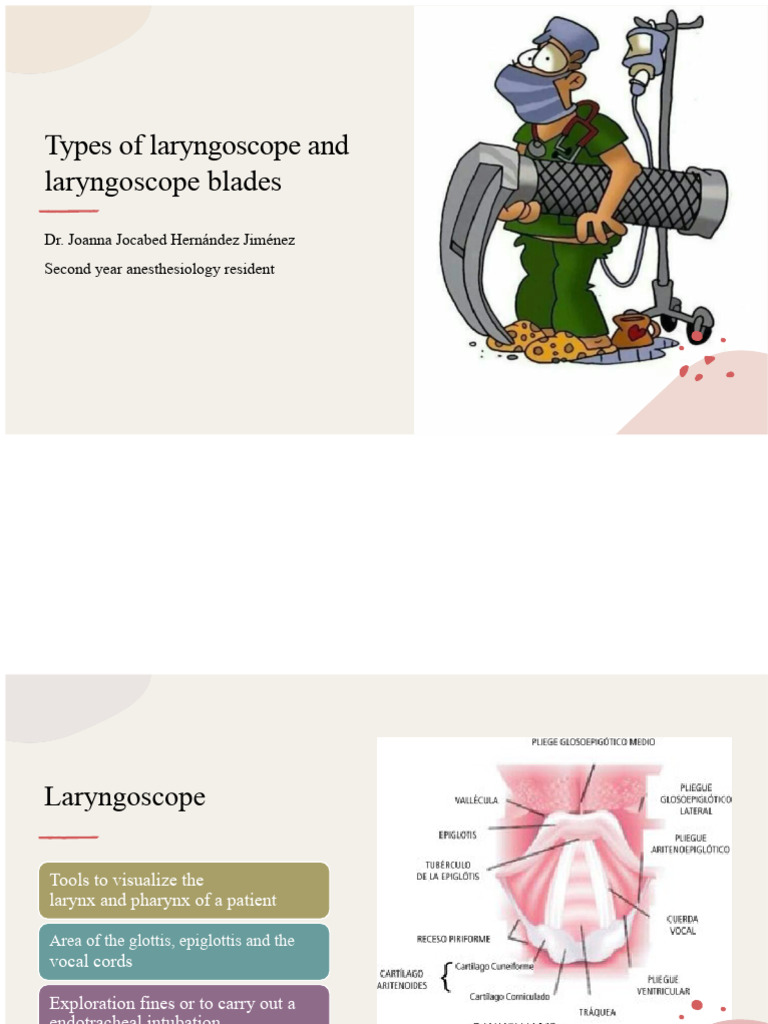 Types of Laryngoscopes and Blades | PDF | Medical Specialties ...