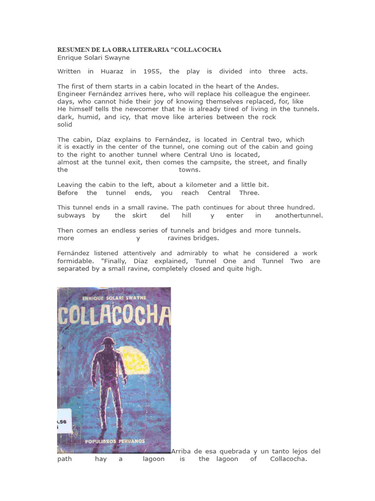 Summary of the Literary Work | PDF