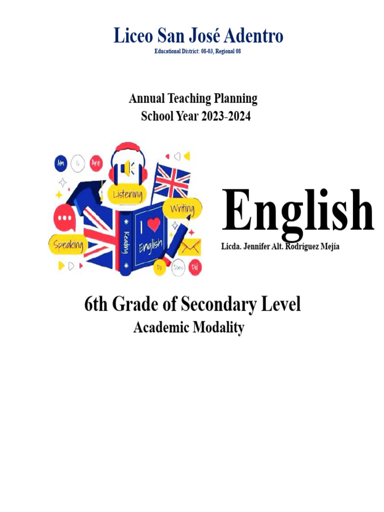 English 6th Grade | PDF | Educational Technology | Communication