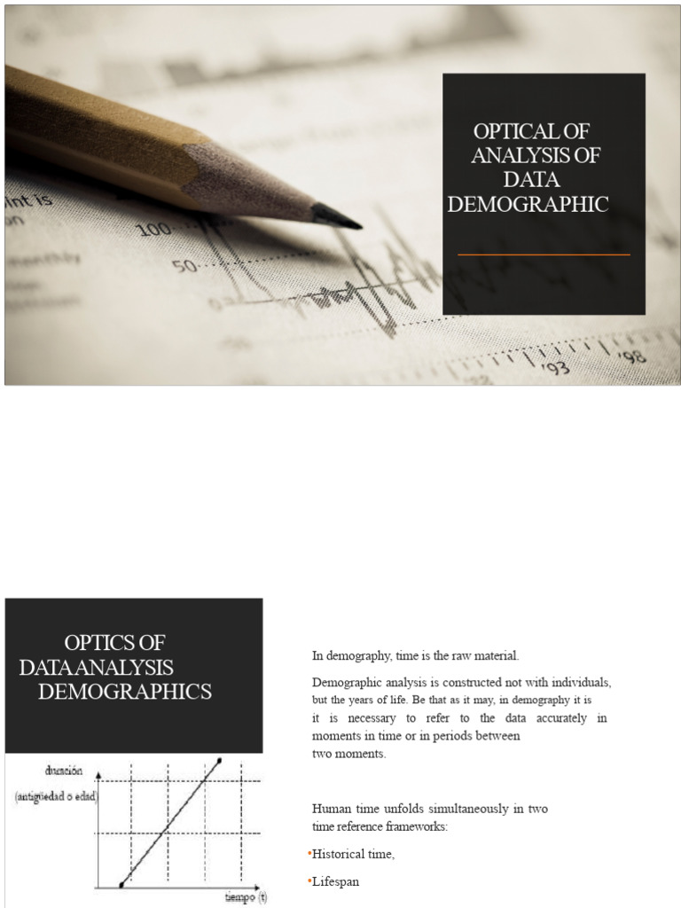 Optics of Demographic Data Analysis | PDF | Demography | Applied ...