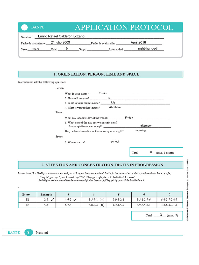 Session 11_BANPE Protocol | PDF | Memory | Cognitive Science