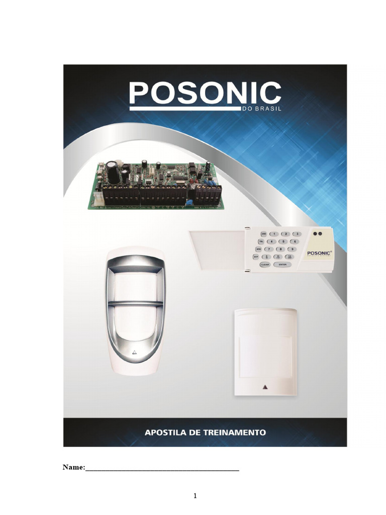 Posonic alarm programming manual | PDF | Computer Keyboard | Security Alarm