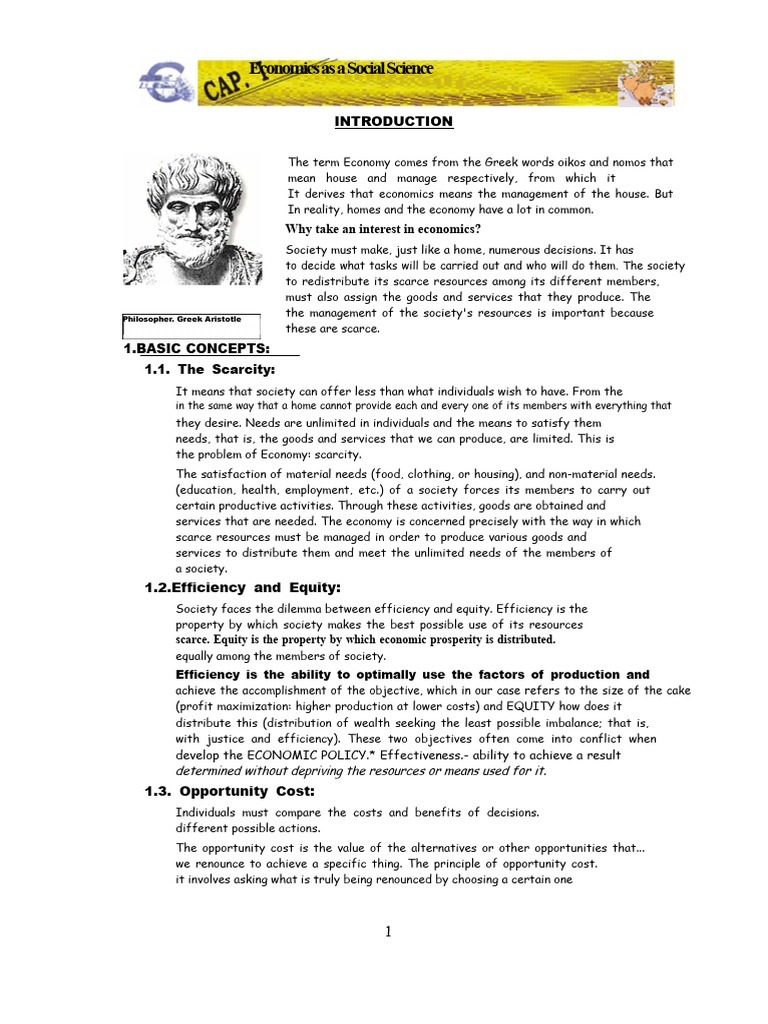 Economics and Civics CPU-UNPRG | PDF | Economics | Microeconomics