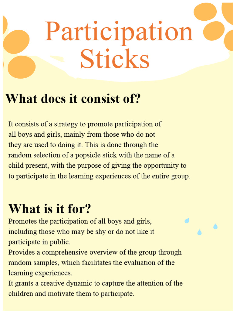 Engaging Children in Classroom Participation | PDF