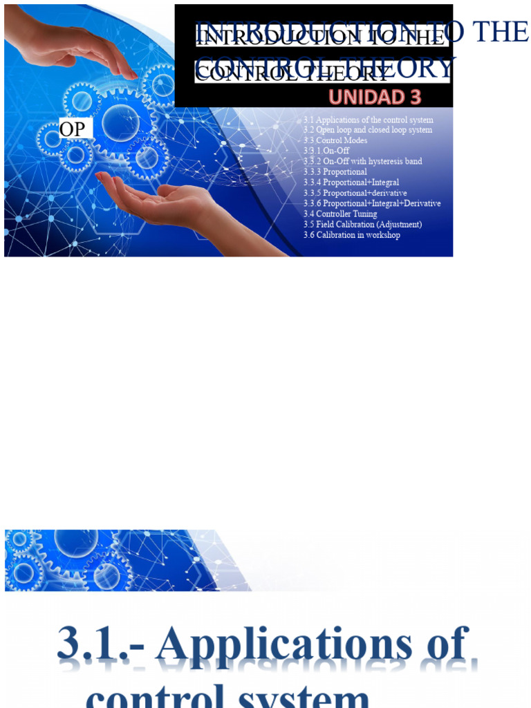 Unit 3 Instrumentation and Control | PDF | Calibration | Control Theory