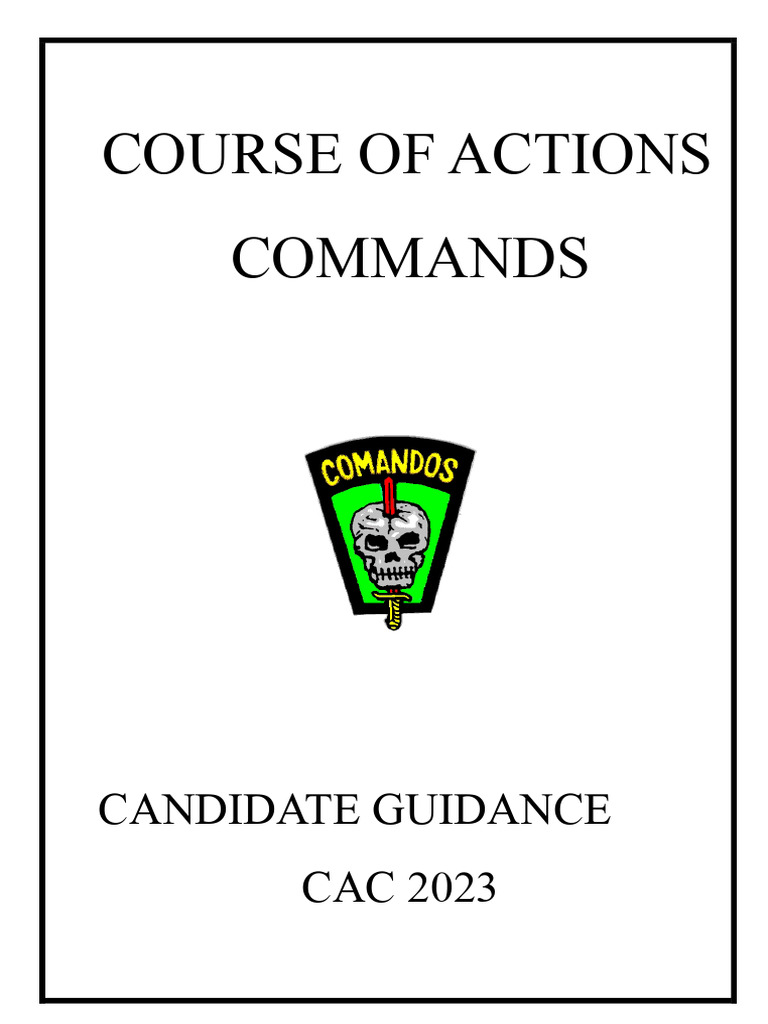 CAC 2023 Candidate Guidance Document | PDF | Anatomical Terms Of Motion