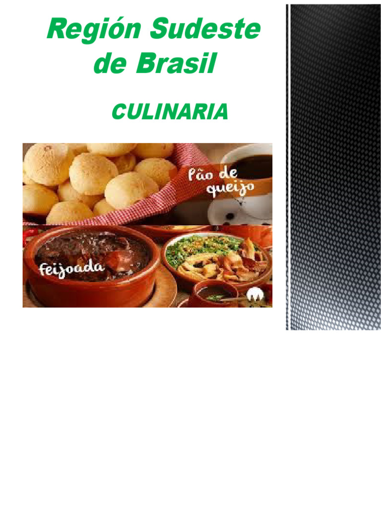 Región Sudeste de Brasil | PDF | Brasil | Mariscos