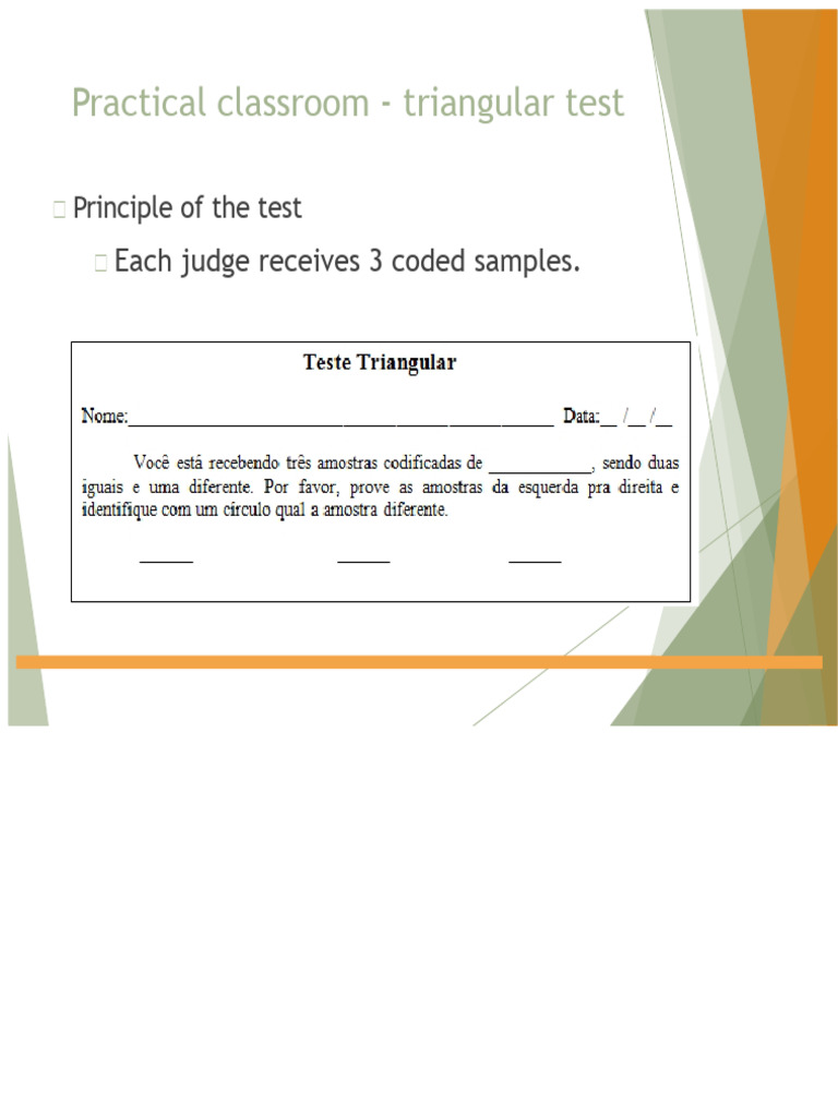 2 Practical Class - Triangular Test | PDF