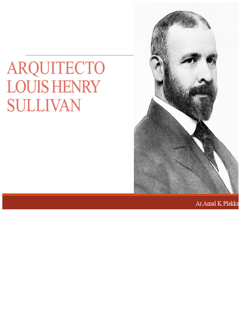 Obras de Louis Sullivan | PDF