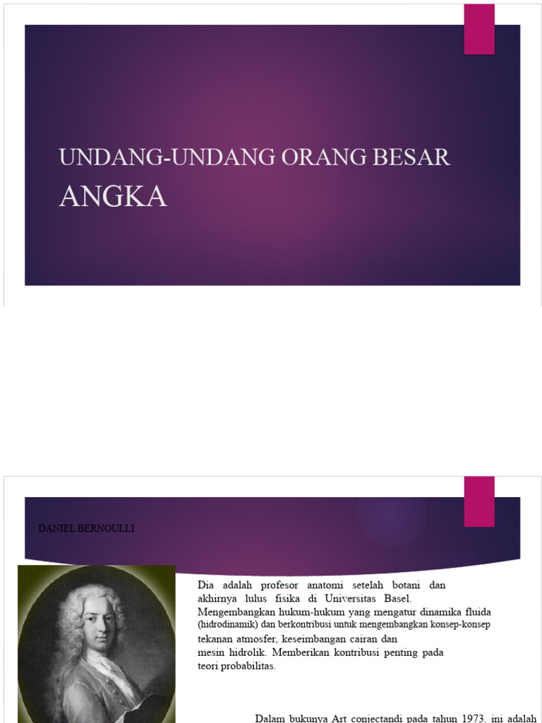 Hukum Angka Besar | PDF