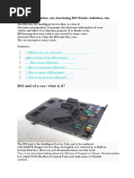 Citroen Peugeot BSI Reset Guide | PDF